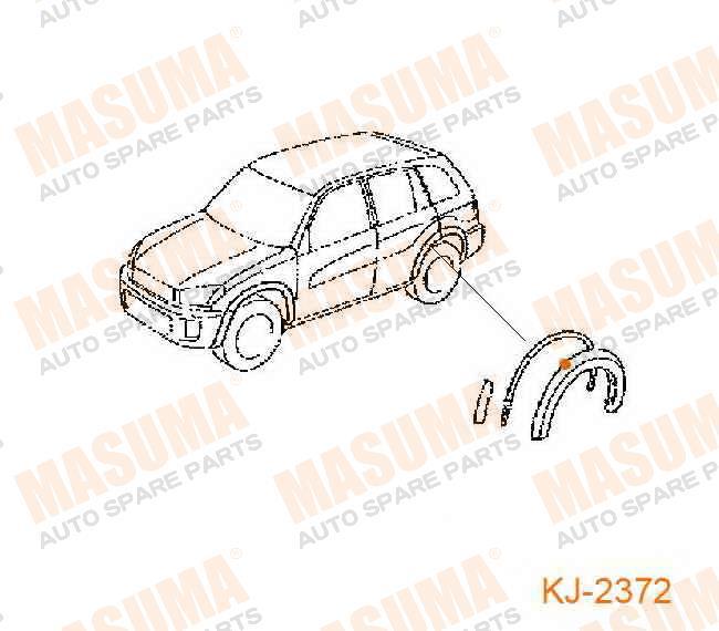 Клипсы на Японские модели для TOYOTA RAV4 ACA20W | Онлайн-каталог ...